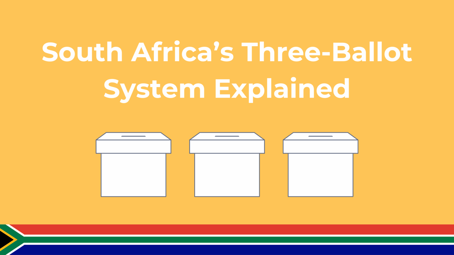 South Africa’s New Three-Ballot System Explained: Deciding Who Runs ...